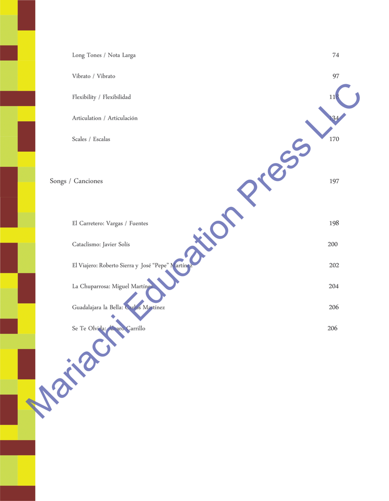 Mariachi Trumpet Method/Método de Trompeta para Mariachi Intermediate ...