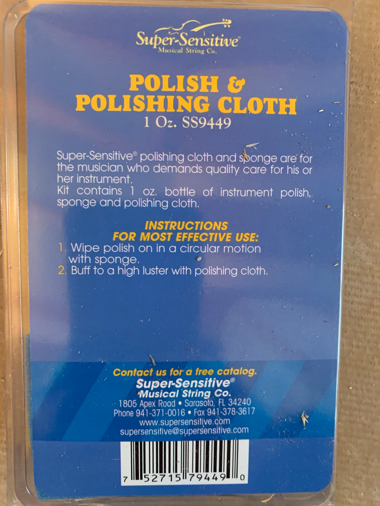 Super-Sensitive Instrument Polish Kit – JD Salazar Music